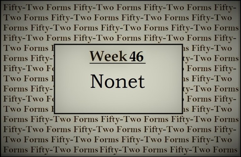Week Forty-Six: The Nonet – Astra Poetica